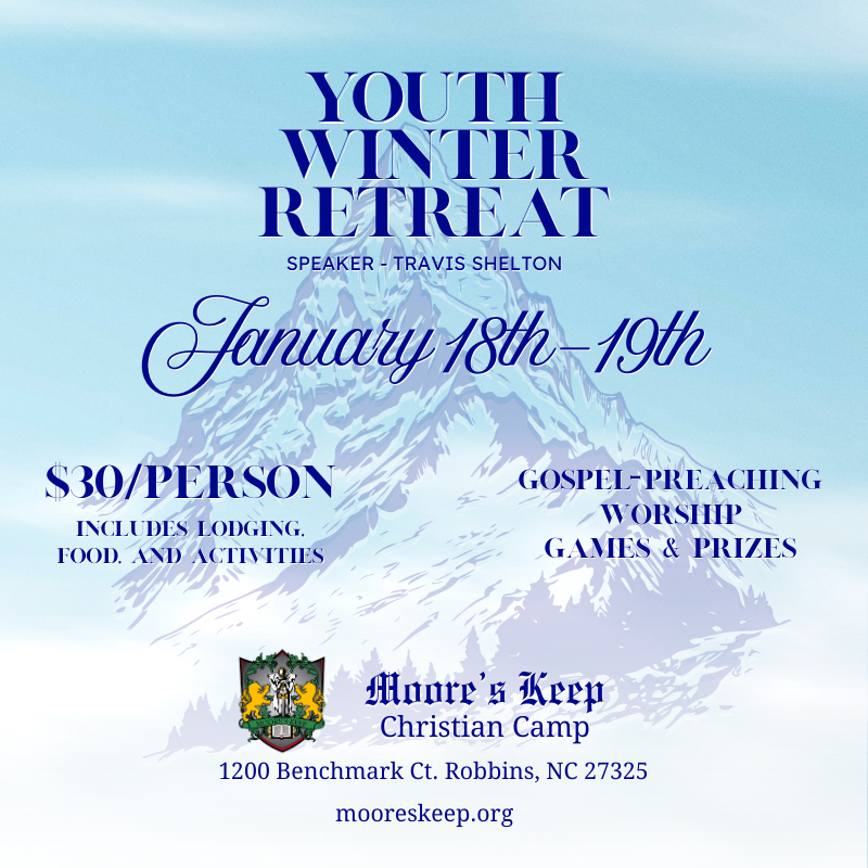 Youth Winter Retreat 2026 (CIT) - Moore's Keep